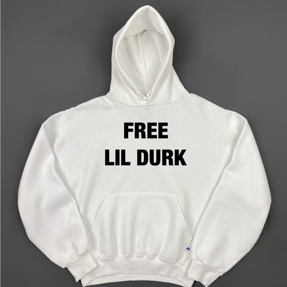 Urban Outfitters | Shirts | Mens Size Small Free Lil Durk Hoodie Merch ...